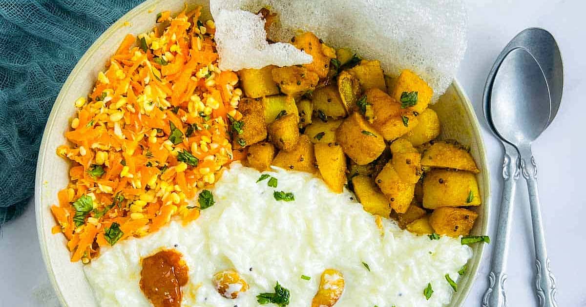 Curd Rice Lunch Bowl Recipe — Samsung Food