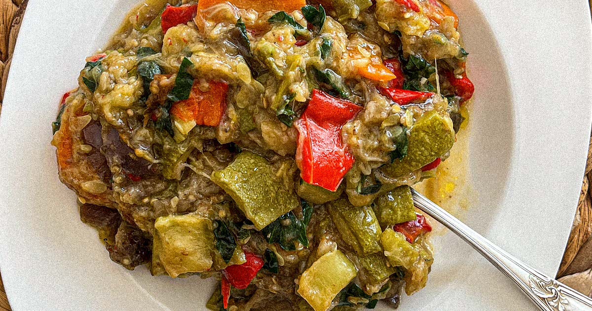 Ciambotta - Italian Vegetable Stew Recipe (Giambotta) — Samsung Food
