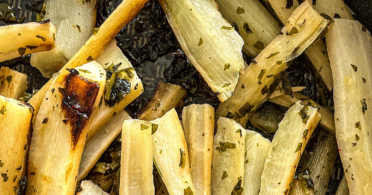 Buttery Black Salsify Root (pan roasted) Recipe | Samsung Food App