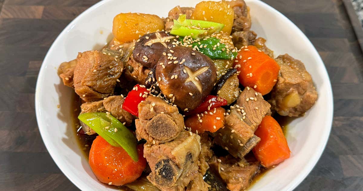 These Korean braised pork ribs were always a hit! Recipe | Samsung Food App