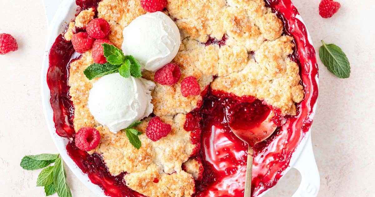 Raspberry Cobbler Recipe — Samsung Food