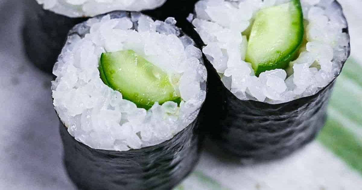Kappa Maki (Cucumber Sushi Rolls) Recipe | Samsung Food App