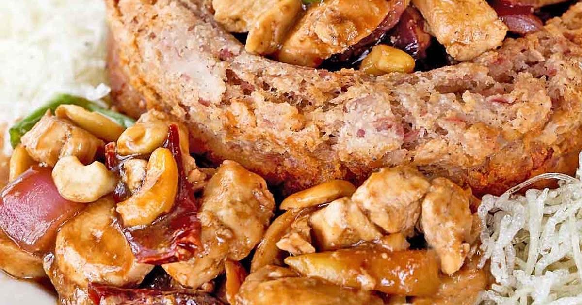 Yam Ring with Kung Pao Chicken Recipe | Samsung Food App