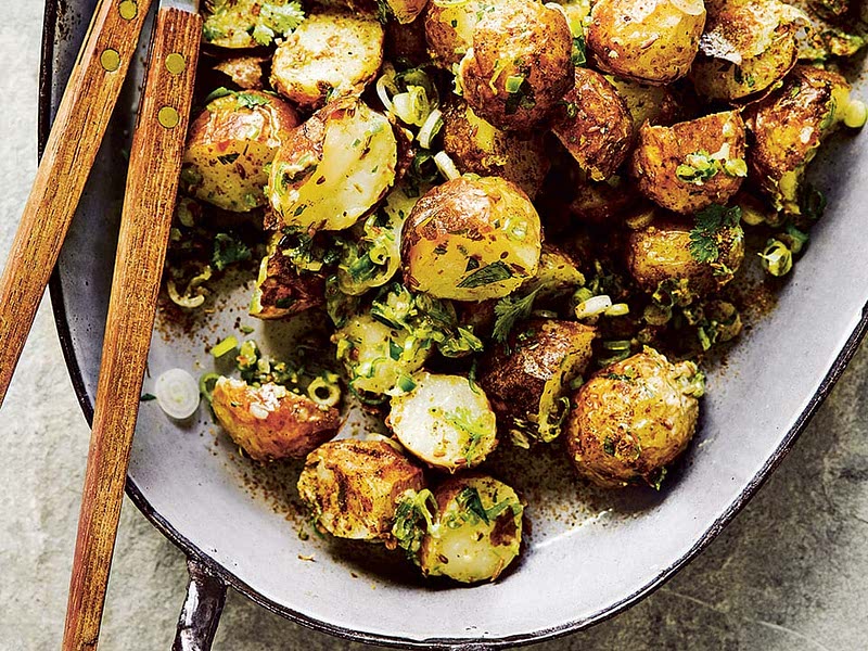Gunpowder potatoes Recipe - Samsung Food