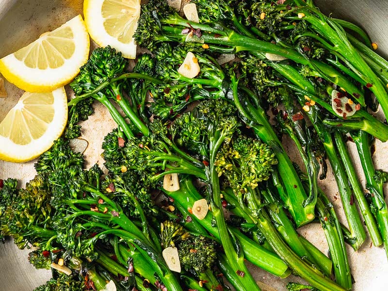 Recipe Easy 10 Minute Garlic Broccolini Whisk