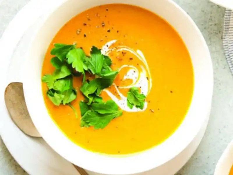 Roasted Carrot Soup Recipe Whisk