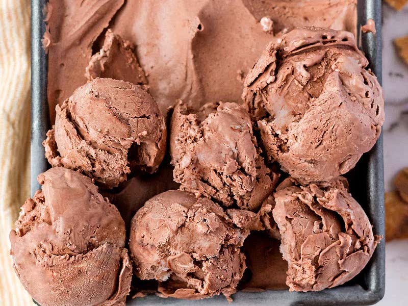 No Churn Chocolate Ice Cream Recipe Whisk