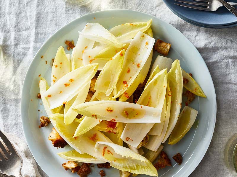 Estela's Endive Salad With Walnuts & Ubriaco Rosso Recipe - Whisk