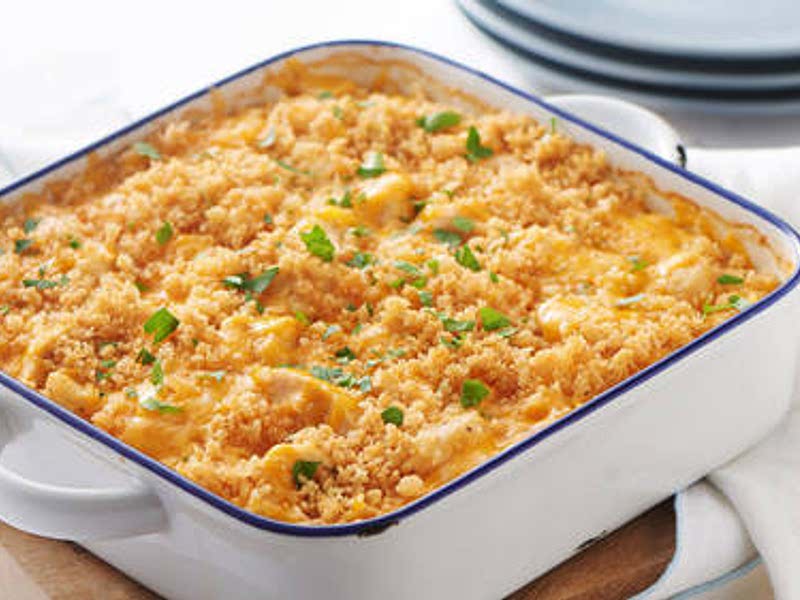 Garlic Cheddar Chicken Bake Recipe - Samsung Food