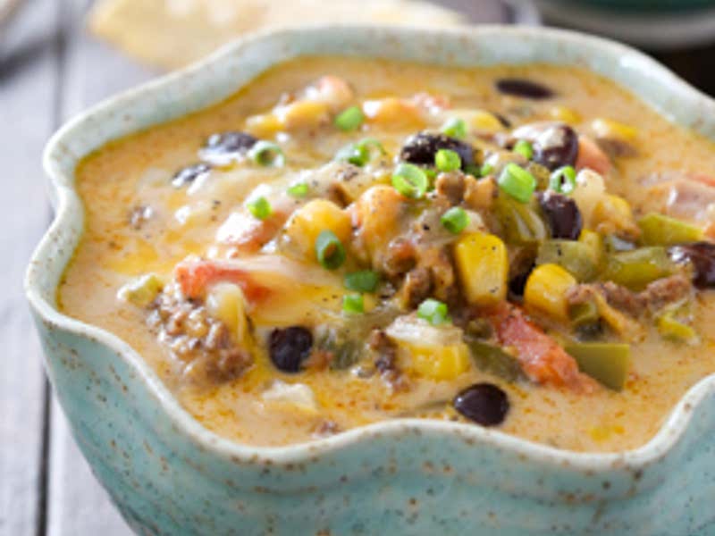 Slow Cooker Nacho Soup Recipe - Samsung Food
