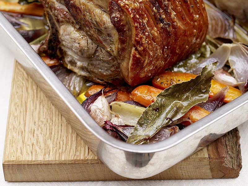 6 Hour Slow Roasted Pork Shoulder Recipe Samsung Food