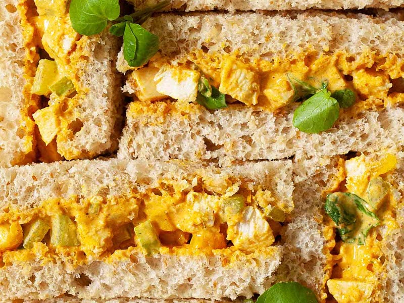 Coronation Chicken Sandwich Recipe - Samsung Food