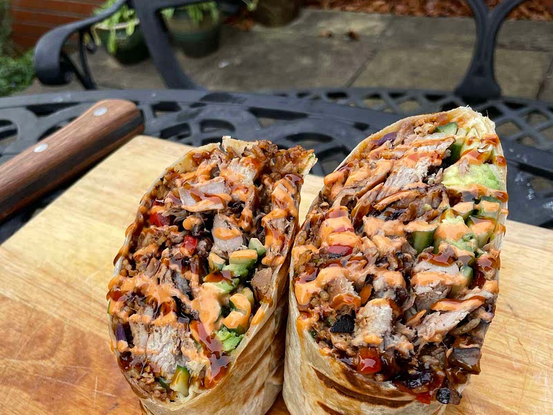 Crispy Duck and Fried Rice Burrito Recipe - Samsung Food
