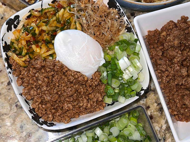 Mazesoba inspired pasta (Maze-spaghetti) Recipe - Samsung Food