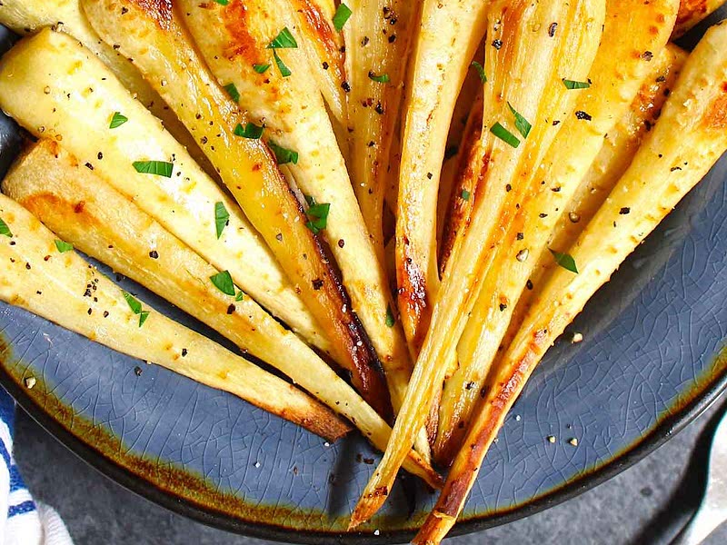 Roasted Parsnips Recipe - Samsung Food