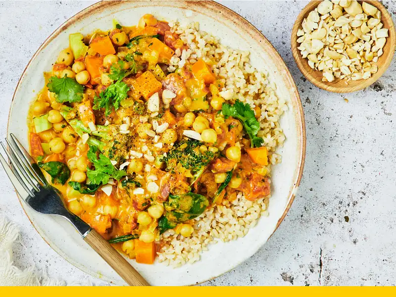 Yellow Veggie Curry Recipe - Samsung Food