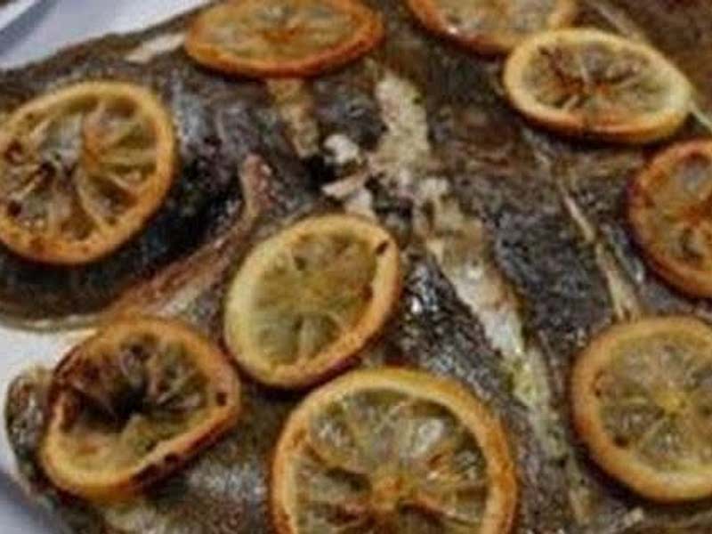 Whole baked turbot with lemon and herbs Recipe - Samsung Food