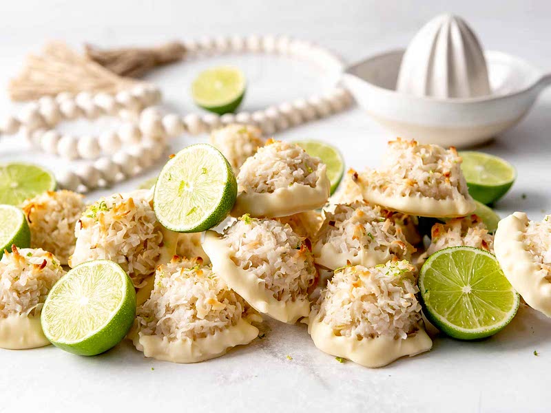 Coconut Lime Macaroons Recipe - Samsung Food