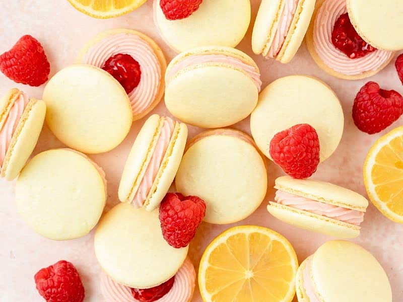 Raspberry Lemon Macarons Recipe - Samsung Food