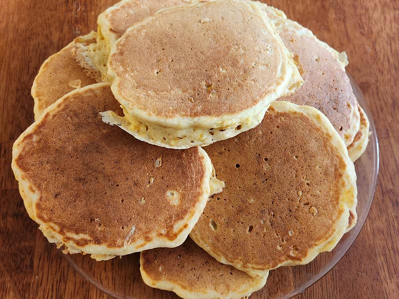 Creamed Corn Pancakes Recipe - Samsung Food
