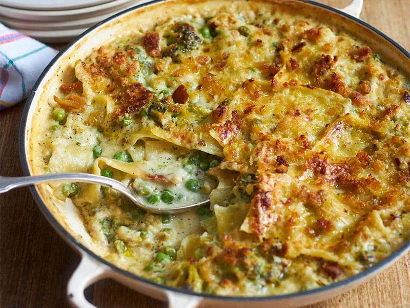 Scruffy veg lasagne Recipe - Samsung Food