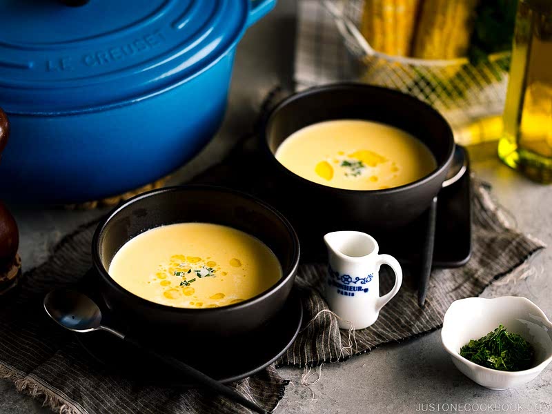 Corn Potage (Japanese Corn Soup) Recipe - Samsung Food