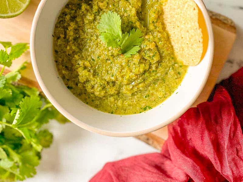 Serrano Salsa with Lime Recipe - Samsung Food