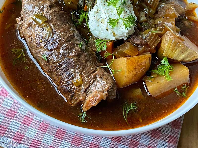 German Beef Rouladen Stew Recipe - Samsung Food