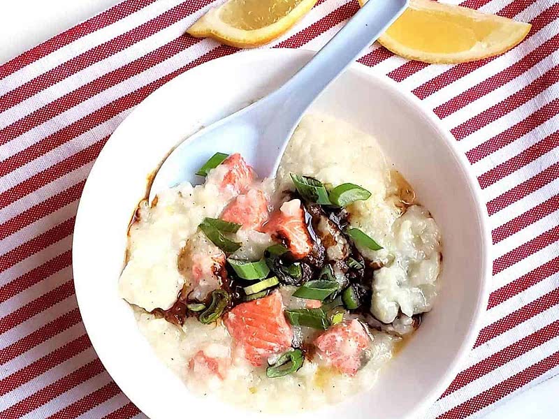 Salmon Congee (Fish Porridge) Recipe - Samsung Food