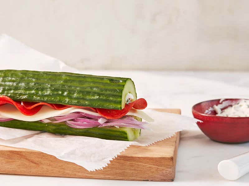 Italian cucumber subs Recipe - Samsung Food