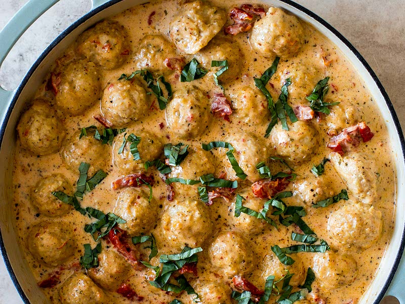 Marry Me Chicken Meatballs Recipe - Samsung Food