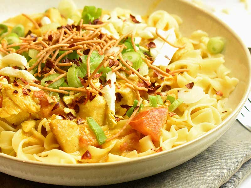 Burmese Khow Suey {Curried Noodles} Recipe - Samsung Food
