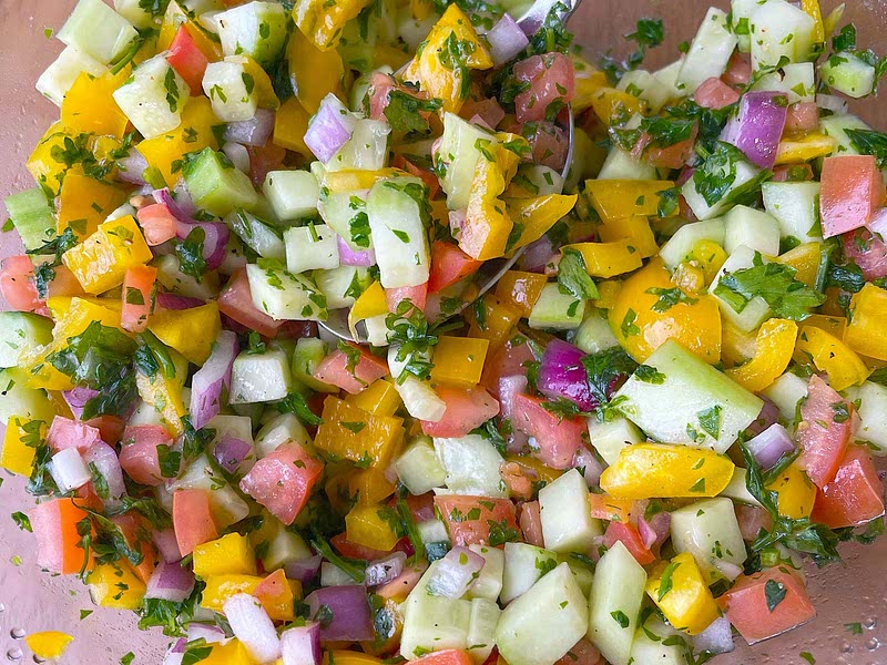 Arabic Style Chopped Salata Recipe - Samsung Food