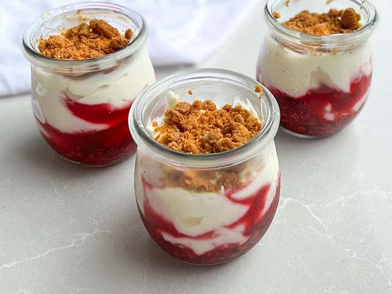 Cheesecake Pots Recipe - Samsung Food