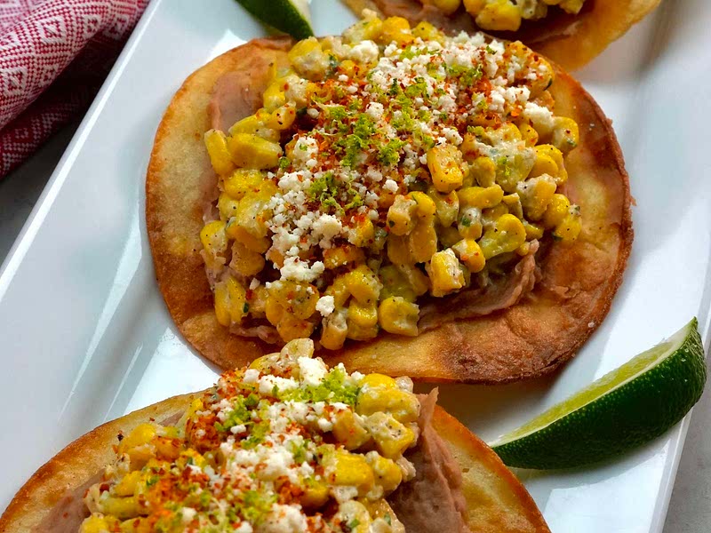 Elote Style Tostada Recipe - Samsung Food
