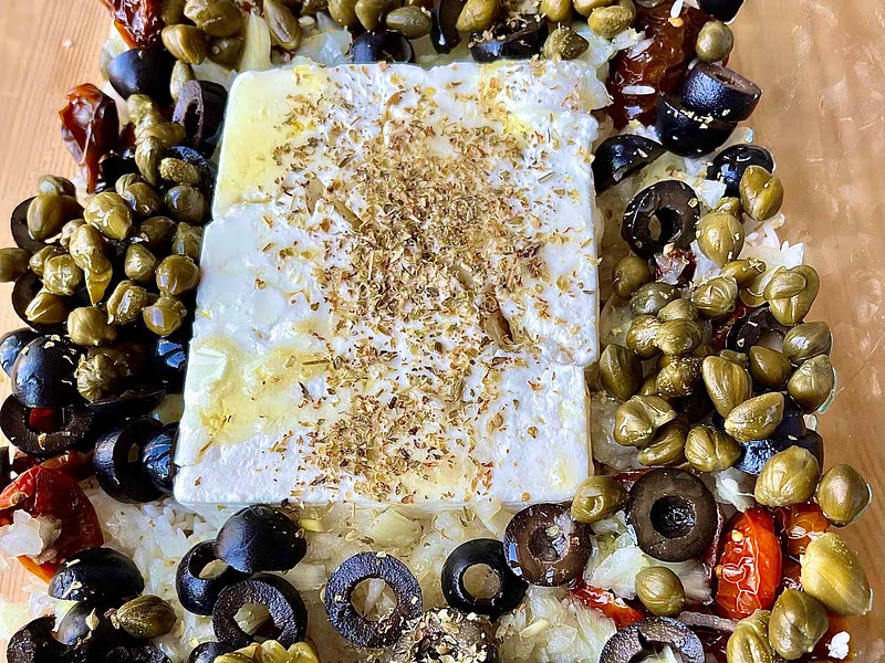 Creamy Baked Feta Rice Recipe - Samsung Food