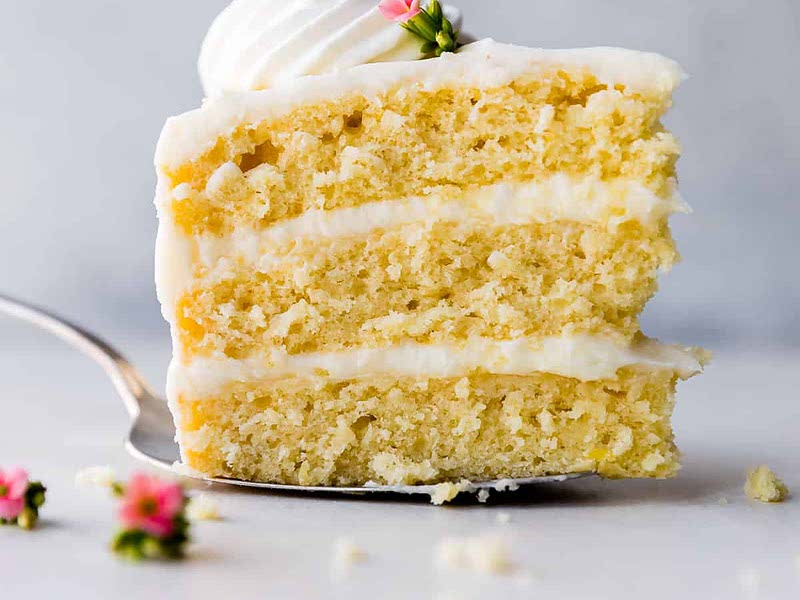 Lemon Layer Cake with Lemon Cream Cheese Buttercream Recipe - Samsung Food