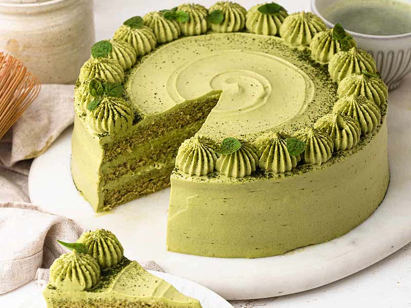 Matcha Cake Recipe - Samsung Food
