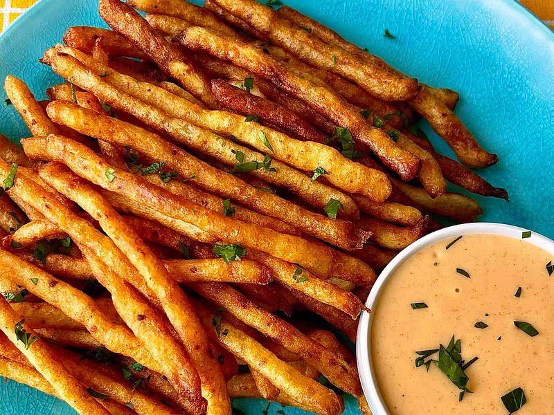 Crispy Cheesy French Fries Recipe - Samsung Food