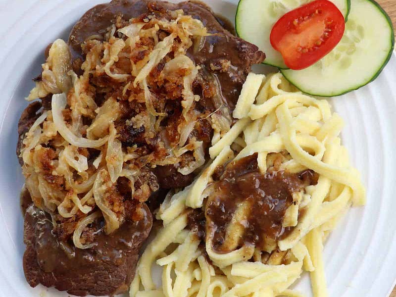 Zwiebelrostbraten - Swabian Onion Rostbraten Recipe - Samsung Food