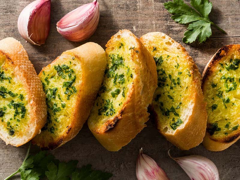 Baguette Garlic Bread Recipe - Samsung Food