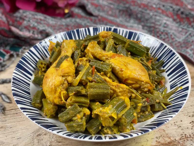 Chicken & Okra Curry Recipe - Samsung Food