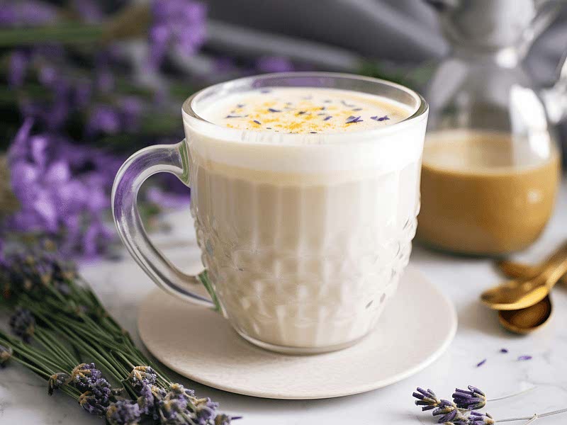 Honey Lavender Latte Recipe - Samsung Food