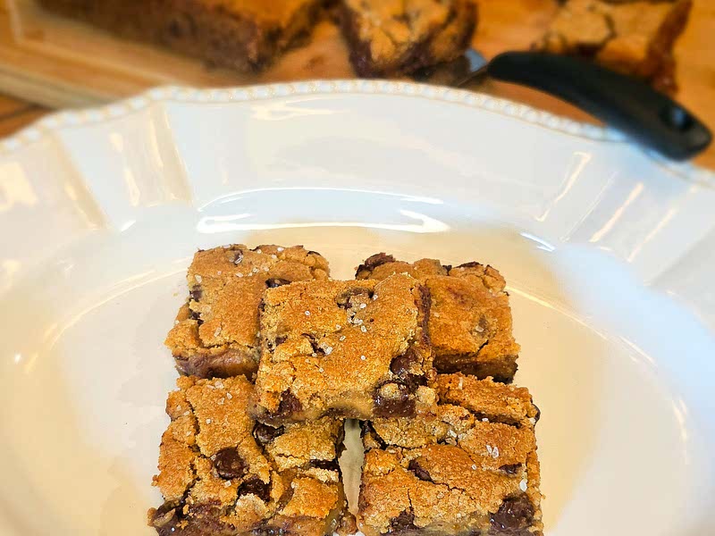 Salted Caramel Cookie Bars Recipe - Samsung Food