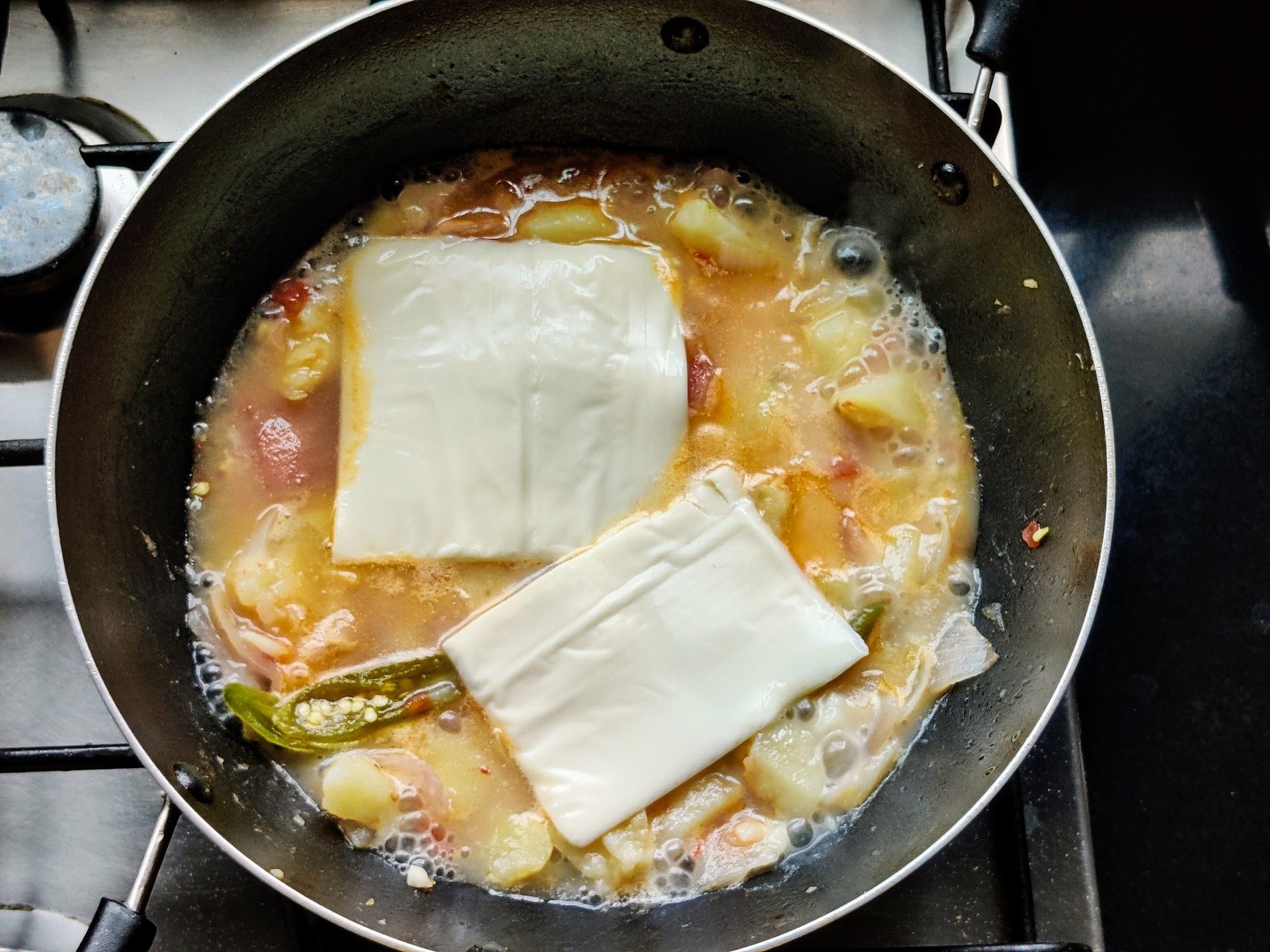 Kewa Datshi (Bhutanese potatoes and cheese stew) Recipe — Samsung Food