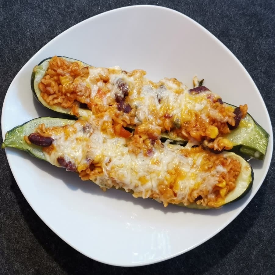 Mexican Zucchini Burrito Boats Recipe - Samsung Food