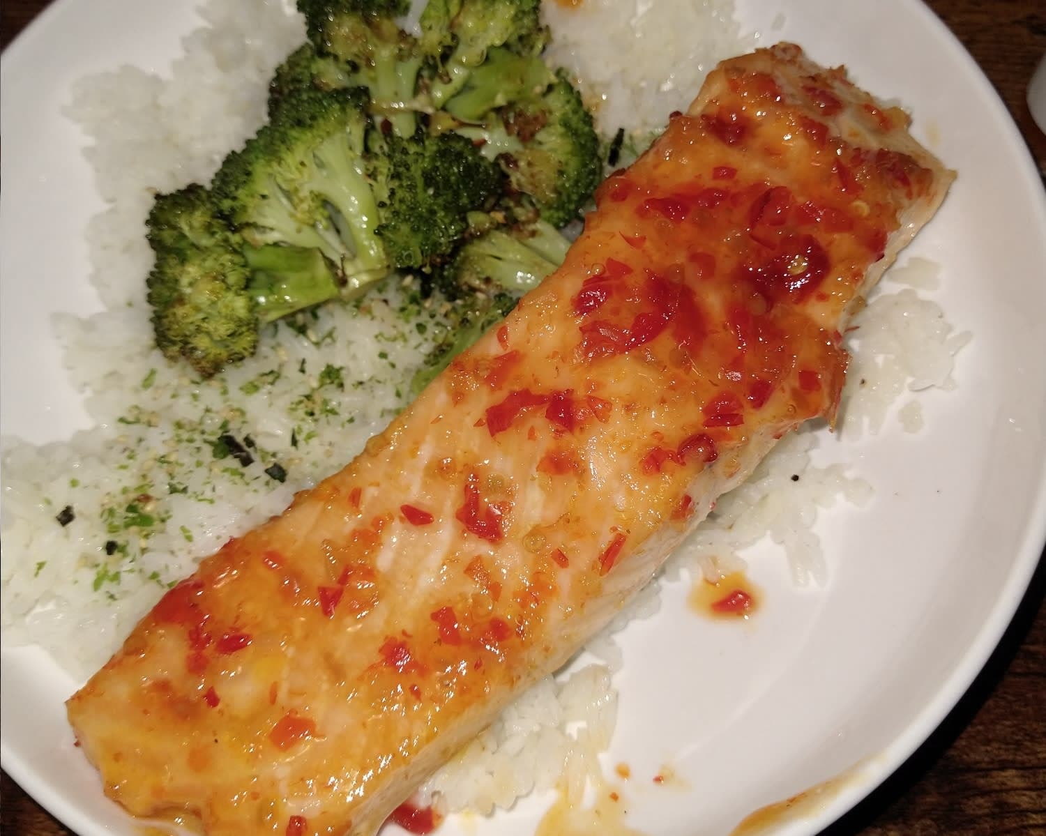 Sweet Chili Salmon Recipe - Samsung Food