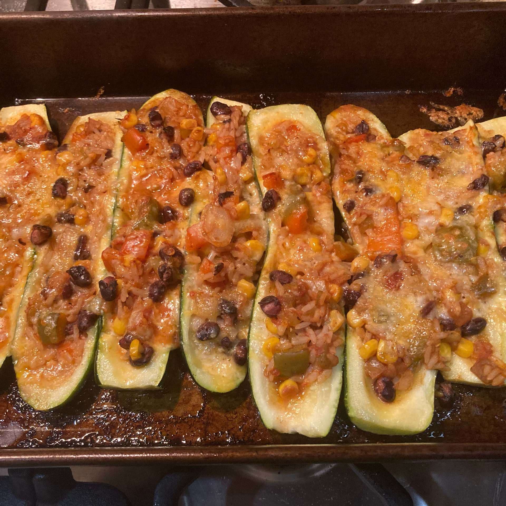 Mexican Zucchini Burrito Boats Recipe - Samsung Food