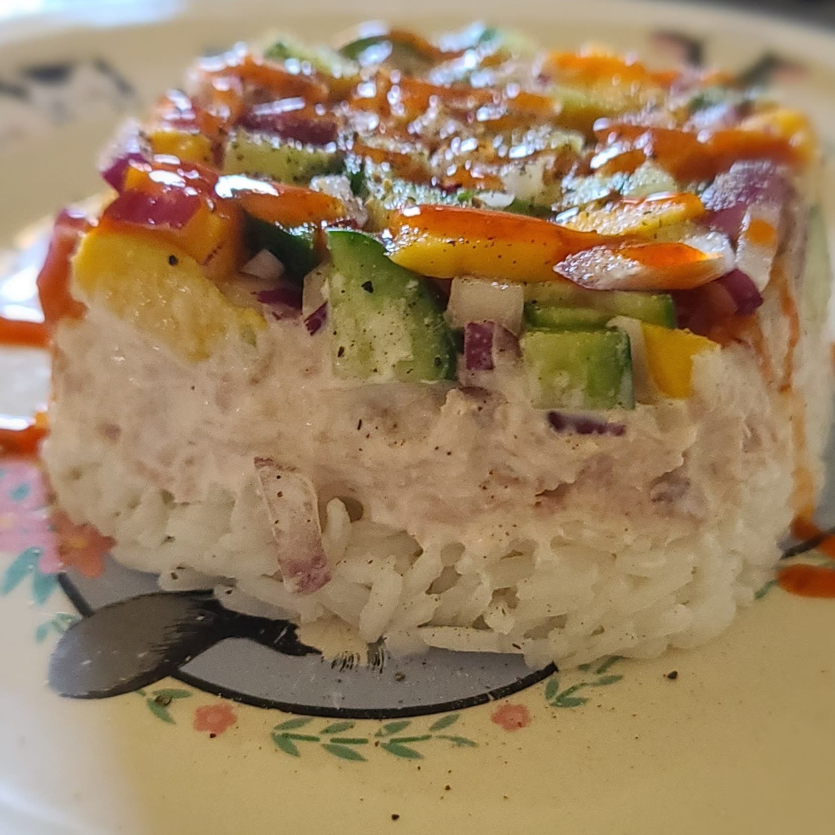 Tuna "Sushi" Stacks Recipe - Samsung Food