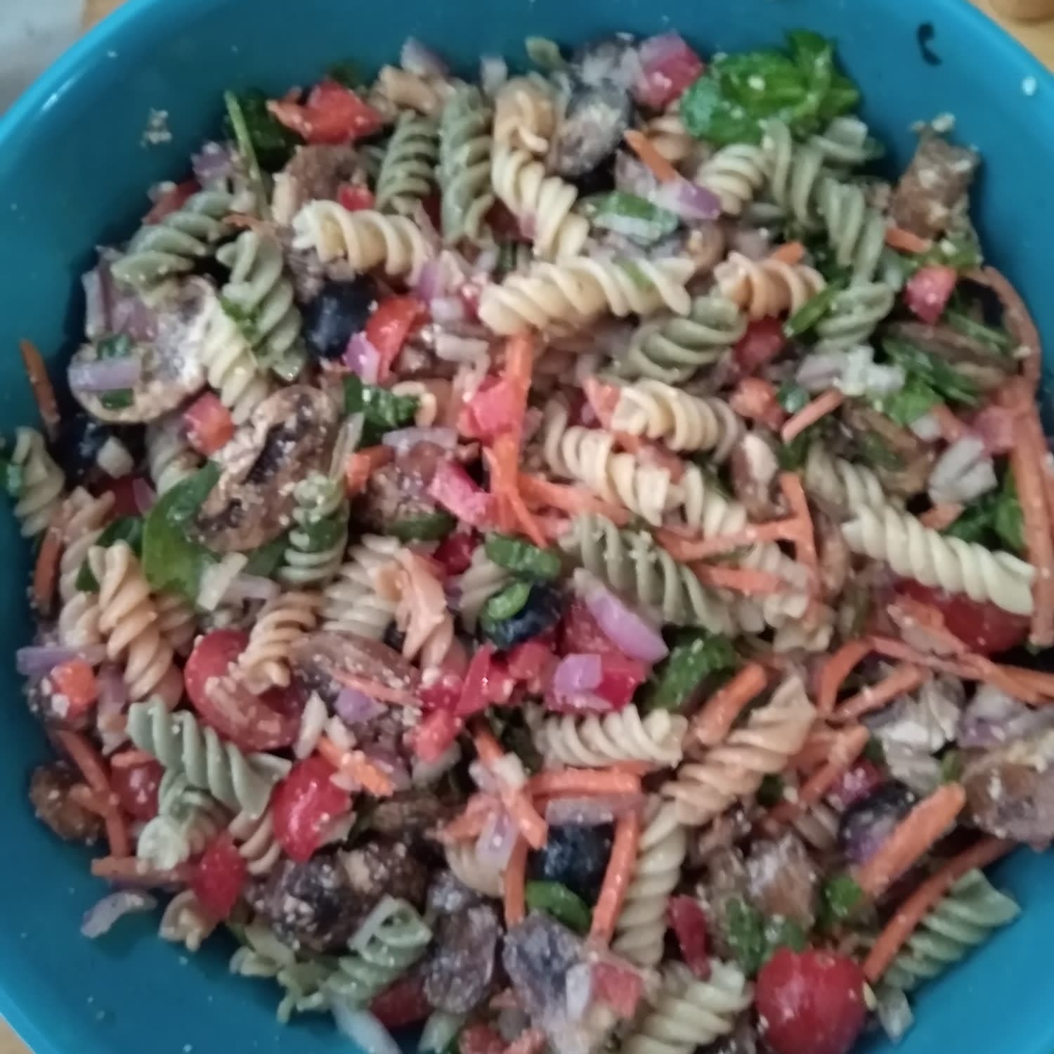 Zesty Italian Pasta Salad Recipe - Samsung Food